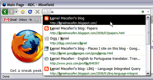 Leniel Maccaferri's blog: A tribute to Mozilla Firefox nightly builds